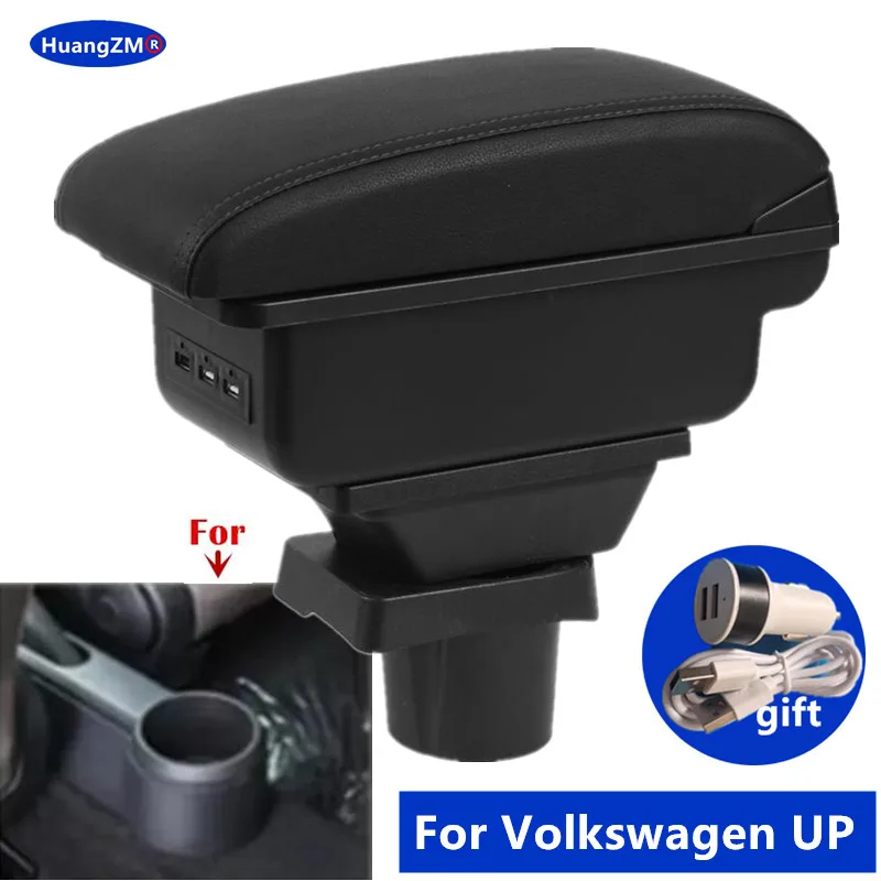 For Volkswagen UP Armrest Box For Skoda Citigo VW UP Seat Mii Car ...