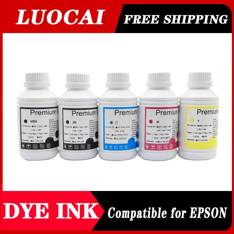500ML-T8501-T7601-Dye-Ink-For-Epson-SureColor-P600-P608-P800-P808-3800 ...