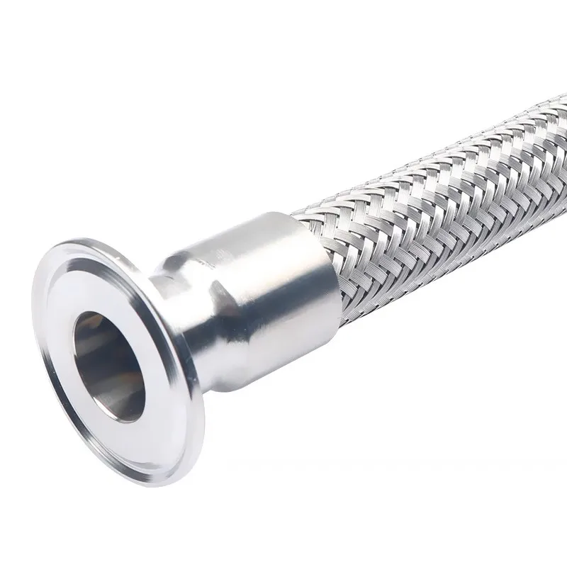38mm-1-1-4-DN32-Ferrule50-5mm-Tri-Clamp-Braided-Flexible-Hose-For ...
