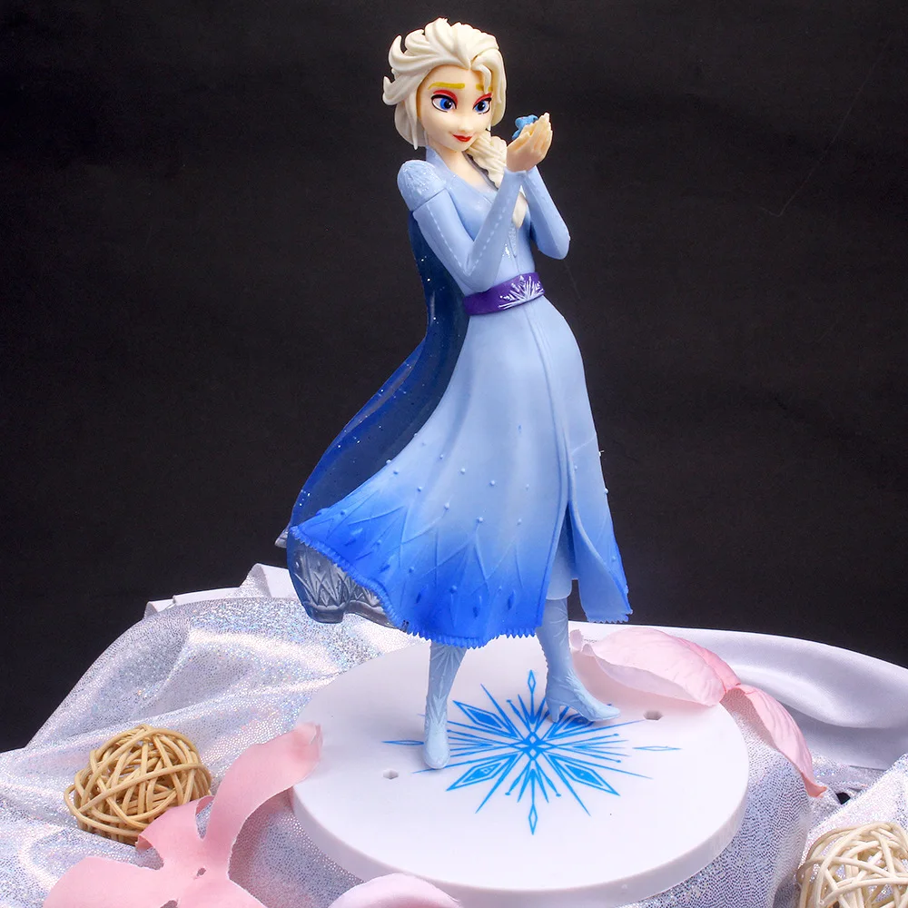Disney-Anime-19cm-Frozen-Elsa-Model-Action-Figures-Cartoon-Anime-Dolls ...