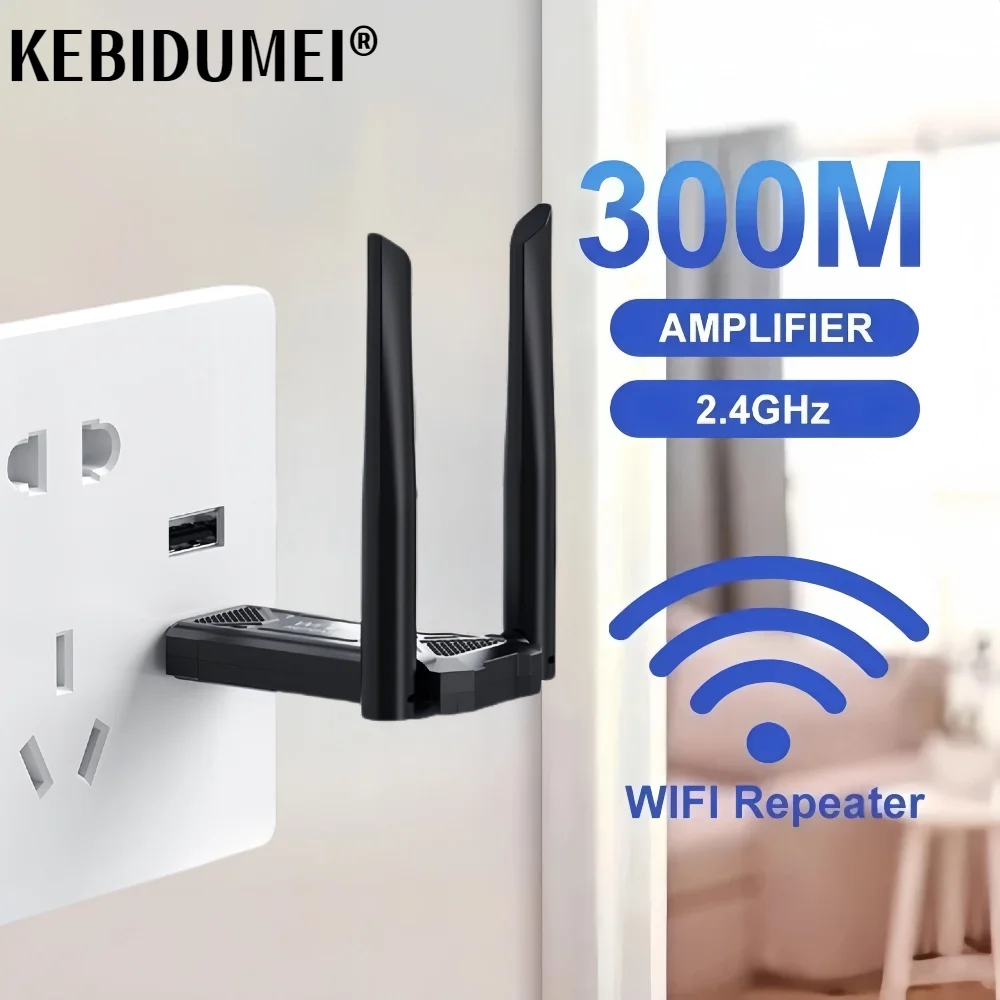 USB-Wireless-WiFi-Repeater-Extender-Router-Amplificador-de-Sinal-Long ...