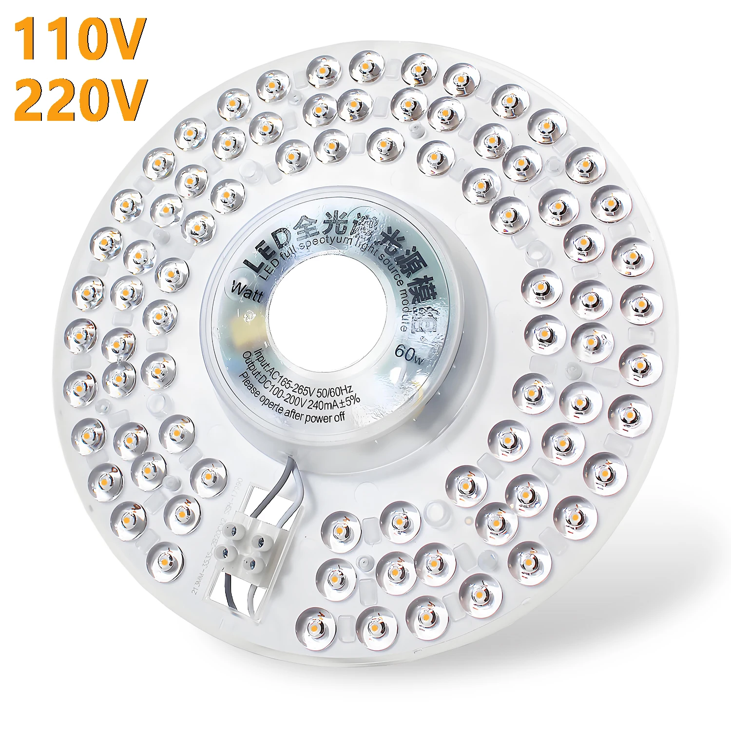 LED-Panel-Light-Ceiling-Lights-LED-Module-220V-110V-Ceiling-Fan-LED ...