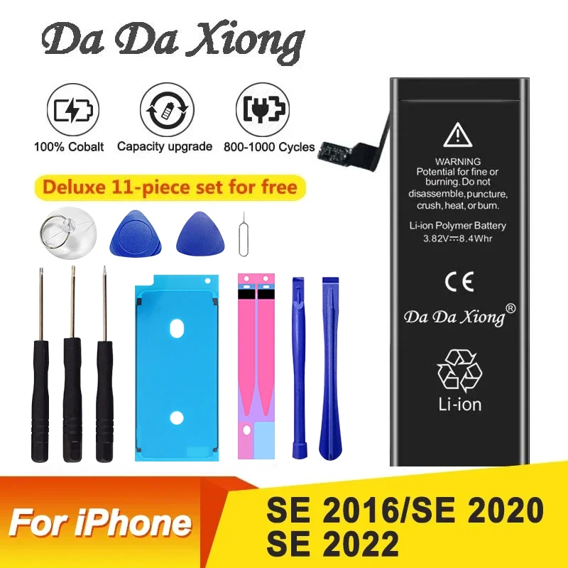 2024-New-High-Quality-For-iPhone-SE2016-SE2020-SE2022-Battery ...