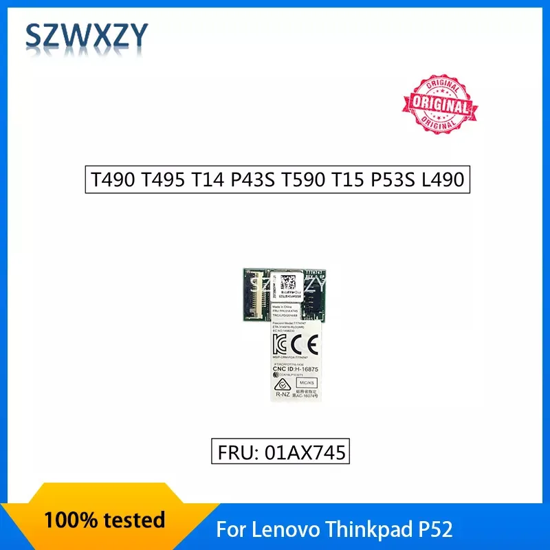 New-Original-NFC-Module-For-Lenovo-Thinkpad-P52-P72-T470S-T480S-T480 ...