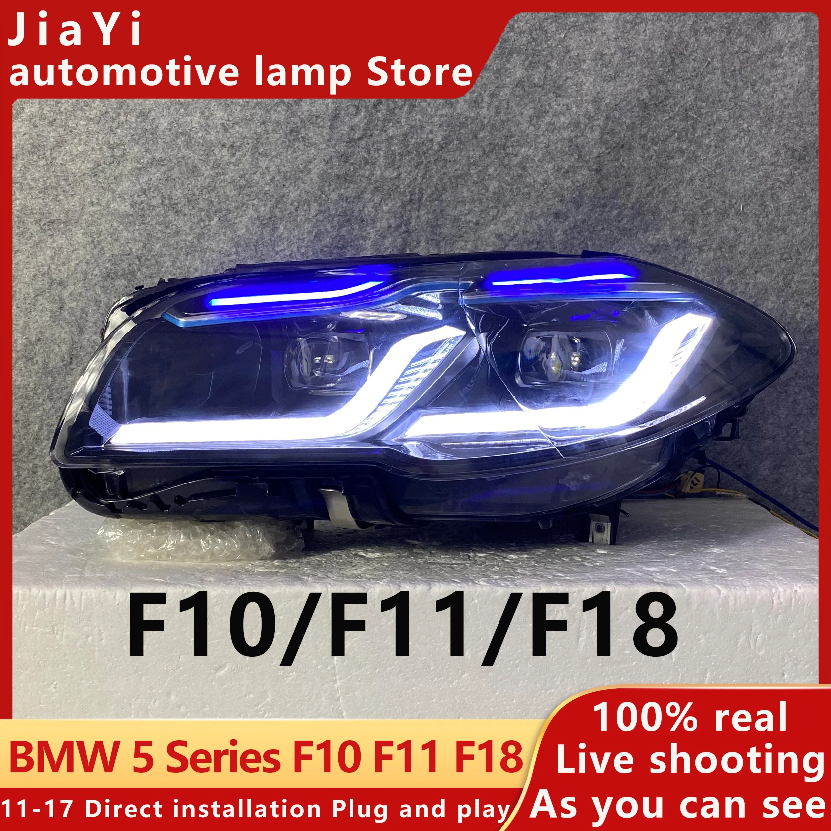 For Bmw F10 Headlights 2011-2017 F18 Led Headlight 520i 525i 530i 535i ...