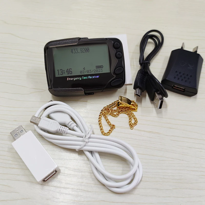 Wireless-Pocsag-Alphanumeric-Beeper-Pager-Multi-function-137-930MHz-PLL ...