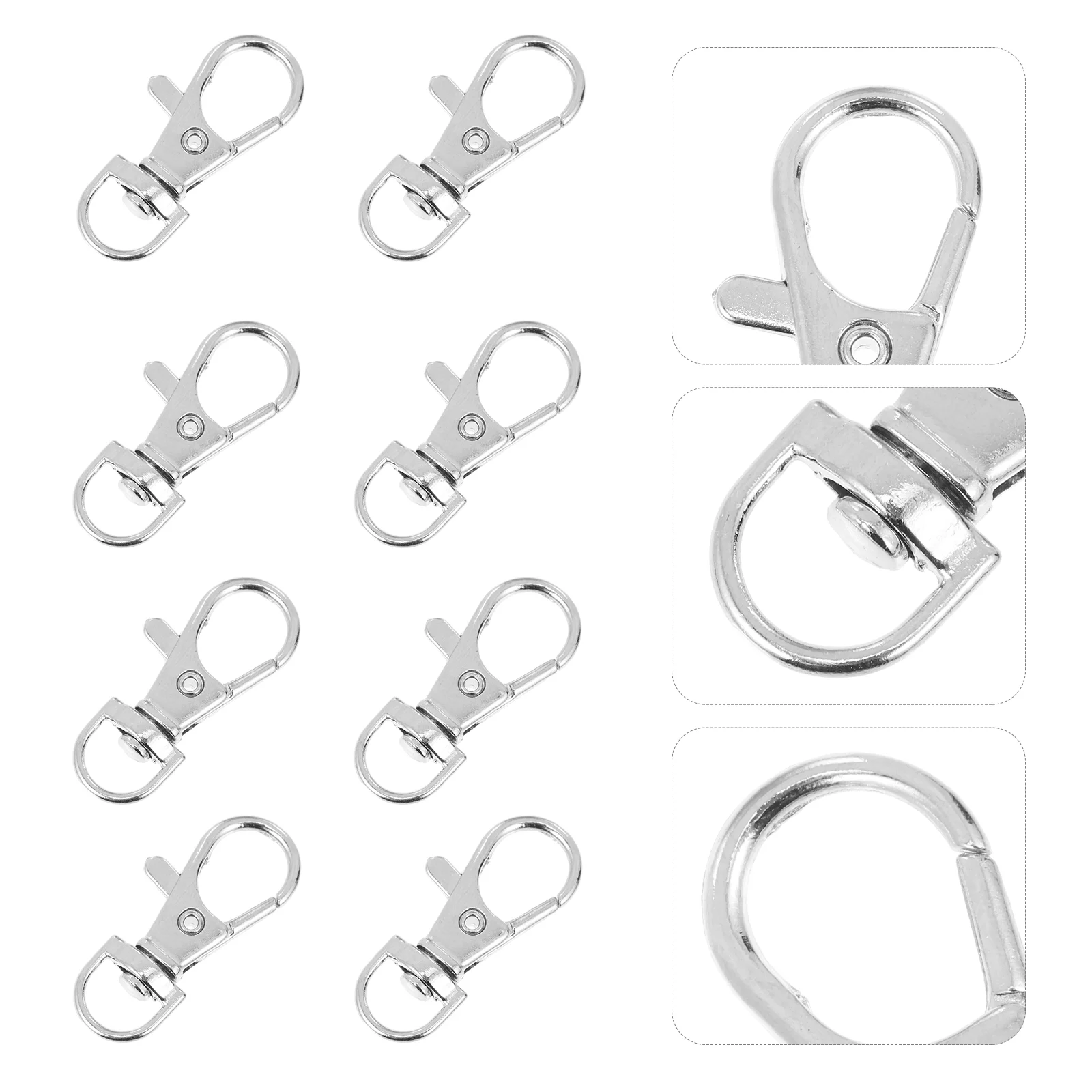 20-Pcs-Parrot-Cage-Lock-Anti-escape-Buckle-Bird-Metal-Hook-Clips-Clasp ...