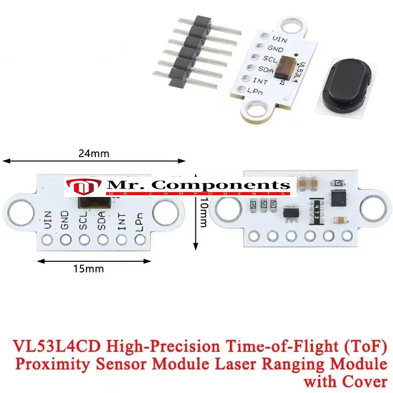1 Uds VL53L8CX VL53L7CX 8x8 VL53L4CD Sensor de proximidad ToF de tiempo ...