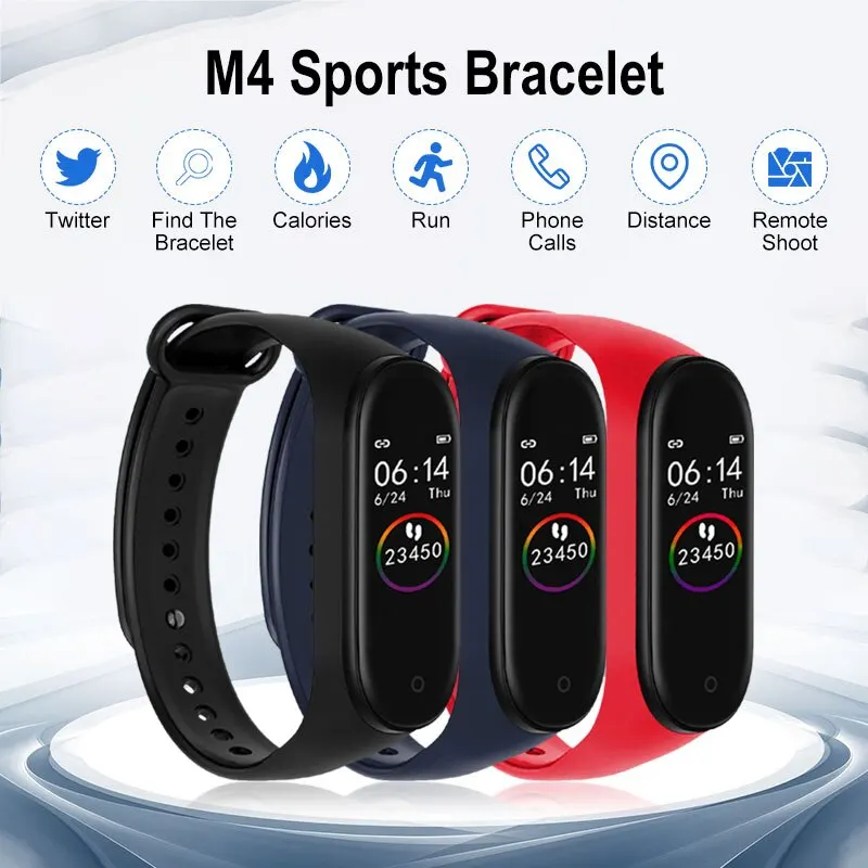 M4-Smart-Watch-Color-Screen-Step-Counting-Multi-Sport-Mode-Message ...