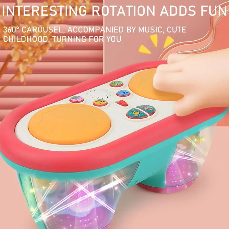 Clapping Drum Electronic Keyboard Enlightenment Music Toy Light Music ...