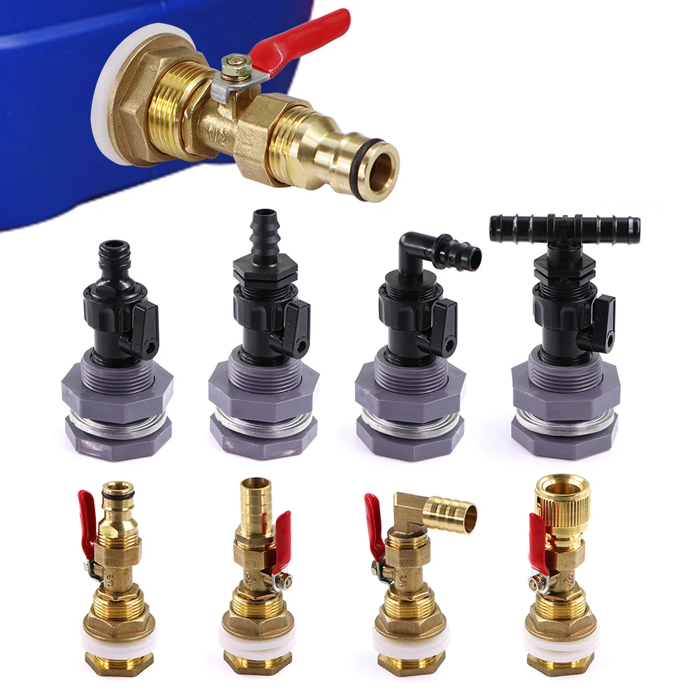 13-Styles-16-19mm-Garden-Water-Tank-Ball-Valve-Adapter-Extender-for ...