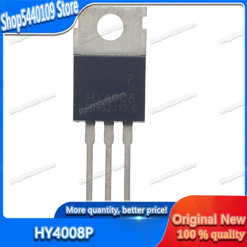 10pcs 20pcs 50pcs Hy4008p To-220 Hy4008 To220 4008p 4008 200a 80v Mos Field Effect Tube New And ...