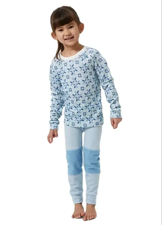 Kids-Merino-Wool-Base-Layer-Set-Top-and-Bottom-Thermal-Underwear-Set ...