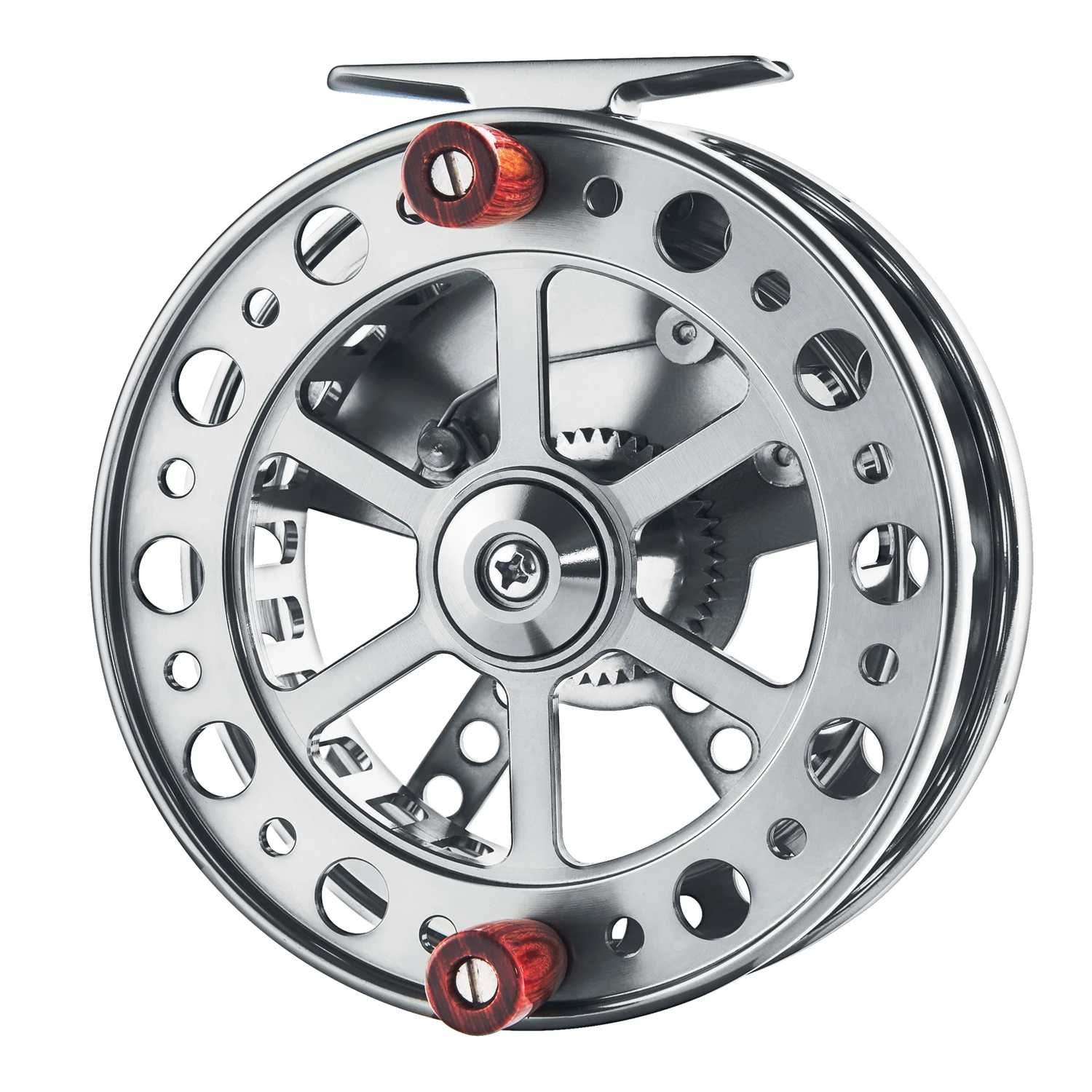 CNC MACHINED ALUMINUM CENTER PIN CENTREPIN FLOATING REEL 113.5MM 4 1/2 ...
