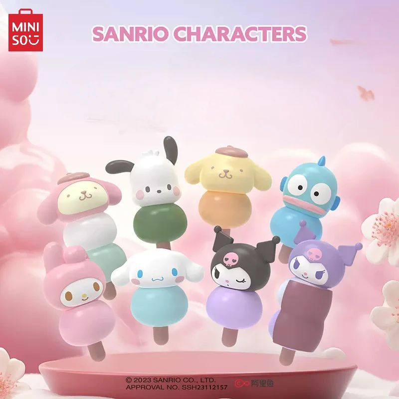 Miniso-Sanrio-Dango-Candy-Series-Blind-Box-Genuine-Peripheral-Pudding ...