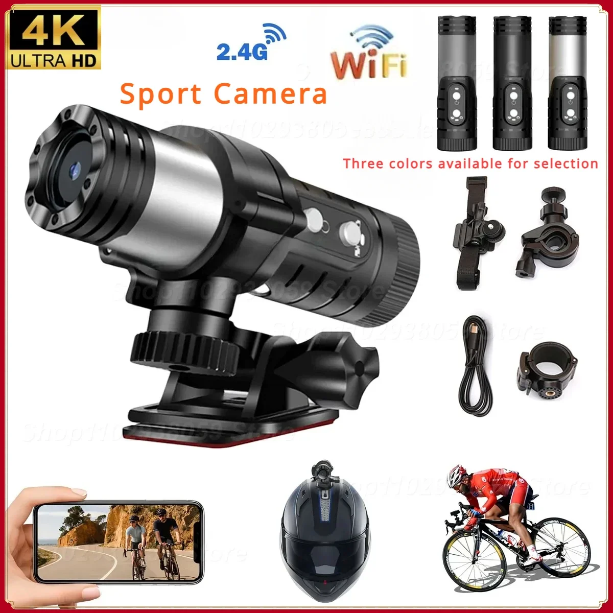 4K-WIFI-Action-Camcorder-Motorcycle-Bike-Helmet-Camera-Outdoor ...