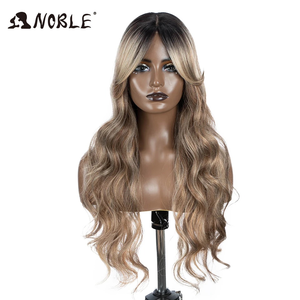 Perruque-Lace-Front-Wig-synth-tique-ondul-e-Noble-perruque-Lace-Frmeds ...
