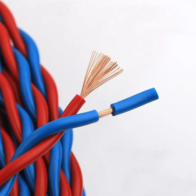 RVS 2-core twisted pair 20 18 17 15 AWG PVC material pure copper core ...