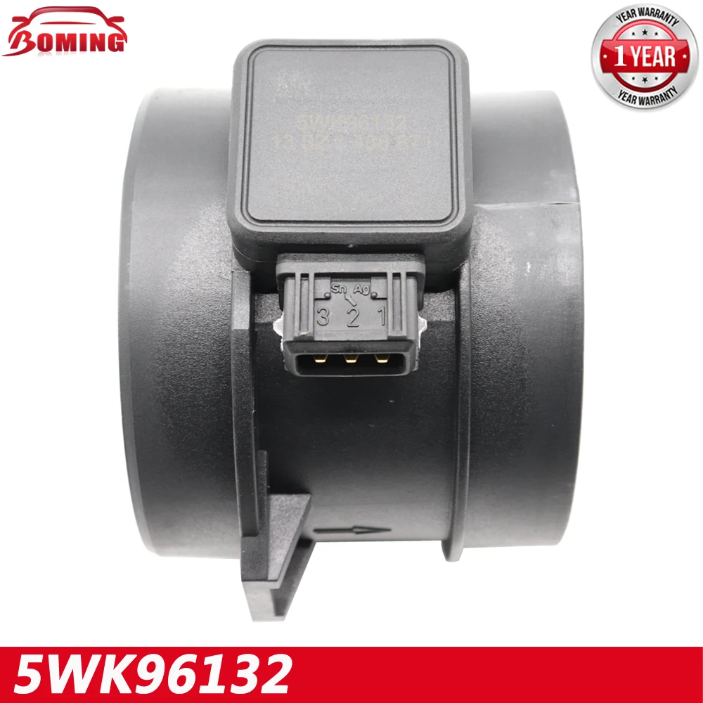 5WK96132 Car MAF Mass Air Flow Meters Sensor For BMW 330i 330xi 330Ci ...