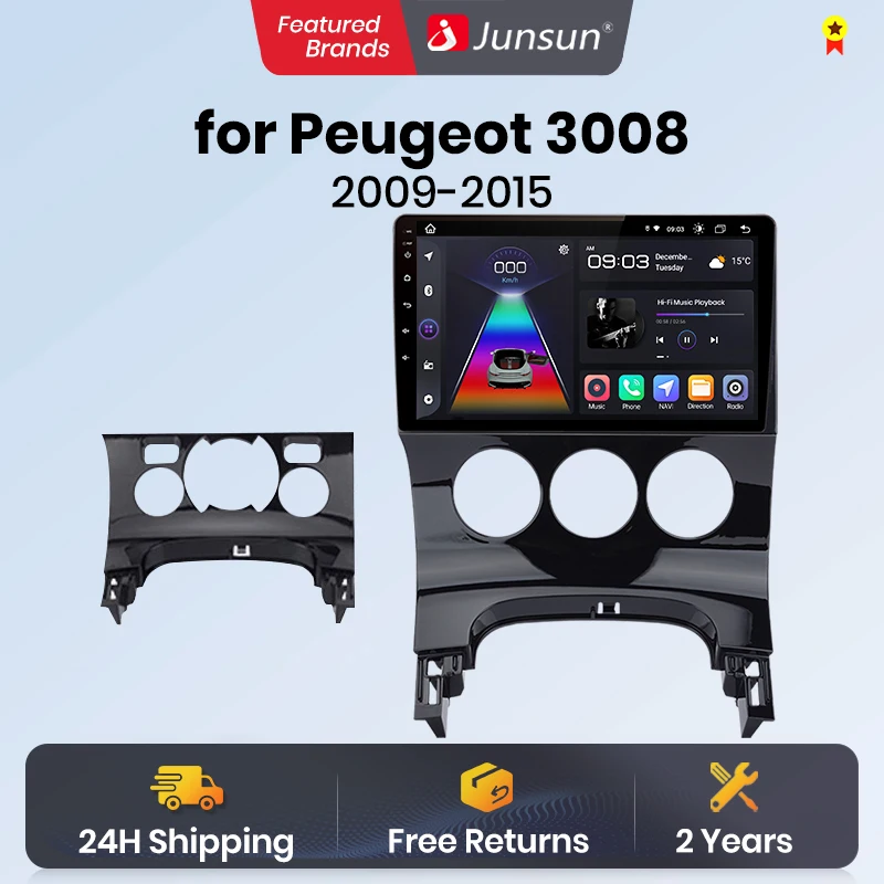 Junsun-V1-Plus-autoradio-For-Peugeot-3008-2009-2015-sans-fil-CarPlay ...