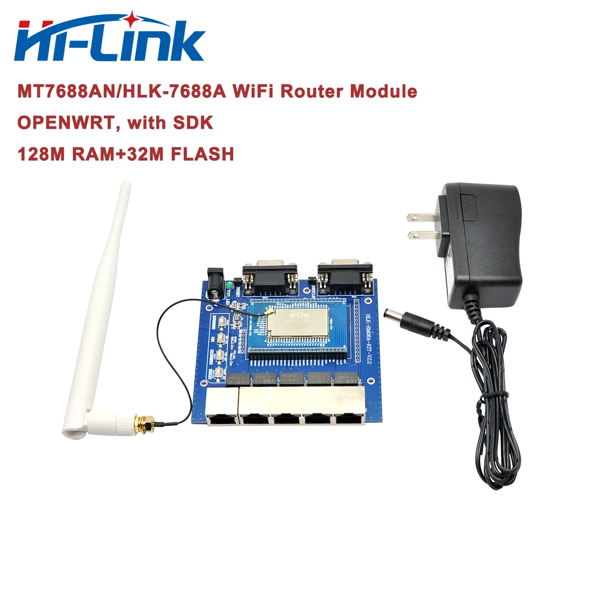 Free-Shipping-HLK-7688A-WiFi-Router-Module-OpenWrt-StartKit-128M-RAM ...
