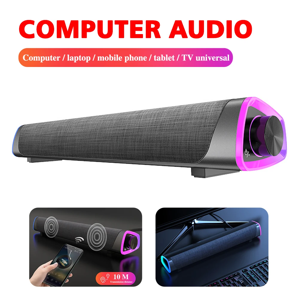 3D-Computer-Speaker-Bar-Stereo-Sound-Subwoofer-Bluetooth-Dual-Speakers ...