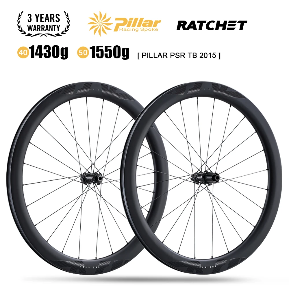 RYET Carbon Raod Wheels 700C Bike Wheelset 36T Ratchet Disc Brake ...