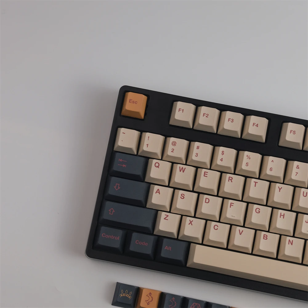 Клавиши GMK Ishtar PBT с сублимационной механической клавиатурой Cherry кейкап с клавишами 1 ...