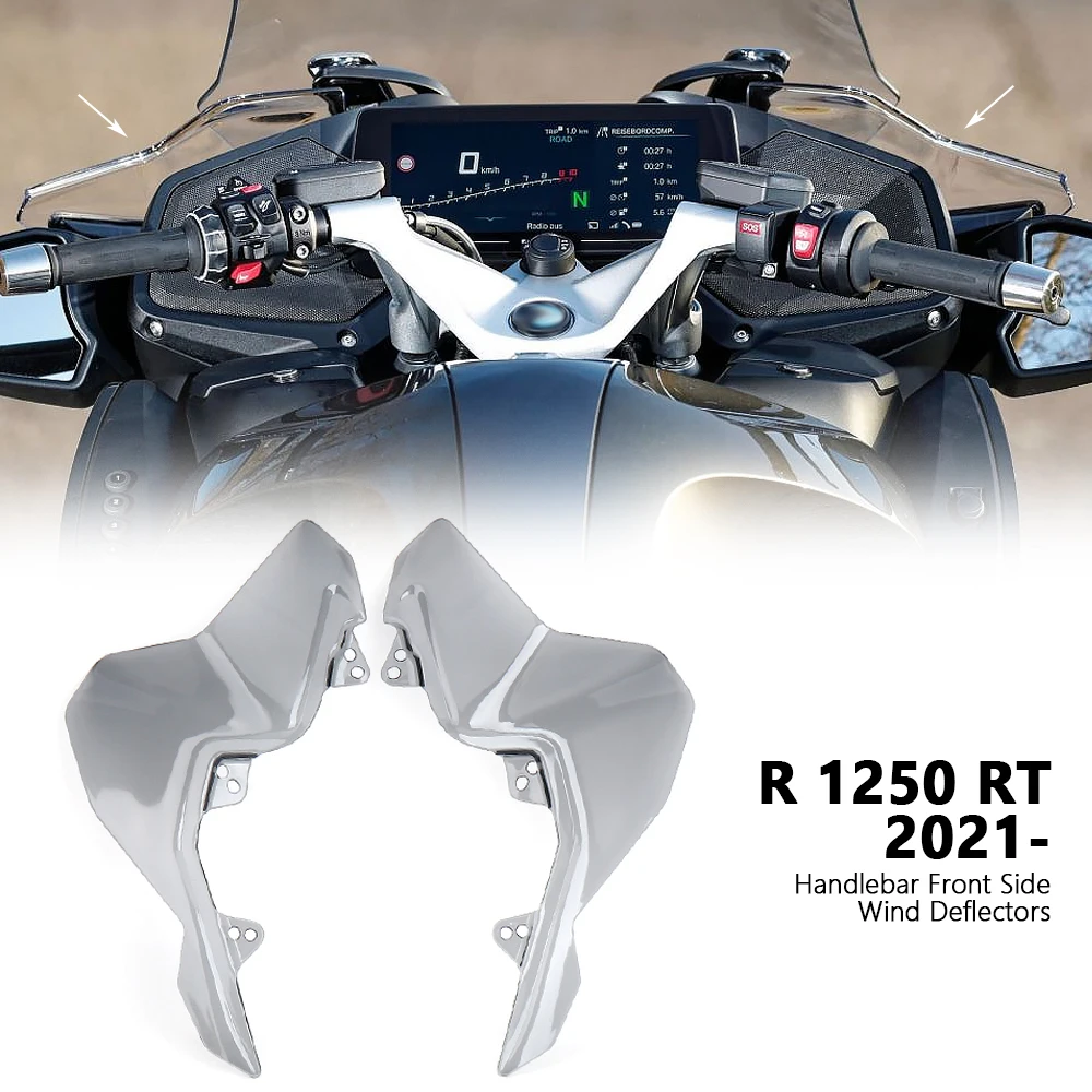 Motorcycle-Side-Windscreen-Handshield-Windproof-Shield-Wind-Deflector ...