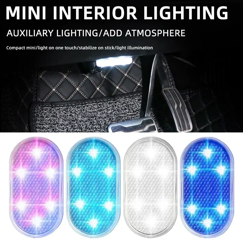 Car-Interior-Dome-Light-Finger-Touch-Sensor-Mini-LED-Reading-Lamp-Car ...