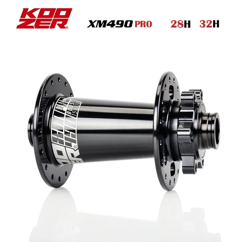 KOOZER-XM490-PRO-BOOS-MTB-bujes-delanteros-110x15mm-bicicleta-de-monta ...