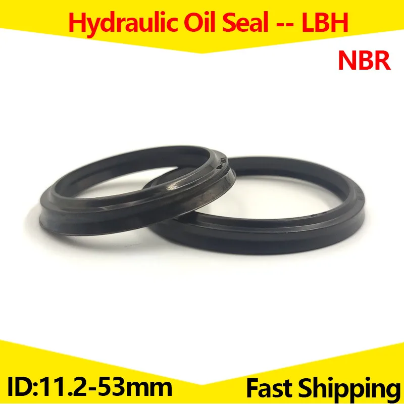 LBH Hydraulic Oil Seal, Nitrile Rubber Dust Ring,Cylinder Piston ...