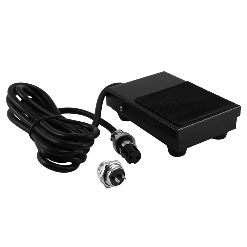Hand Metal Foot Pedal Switch 1.8 Meters Cable 2 Pins Connector Spot ...