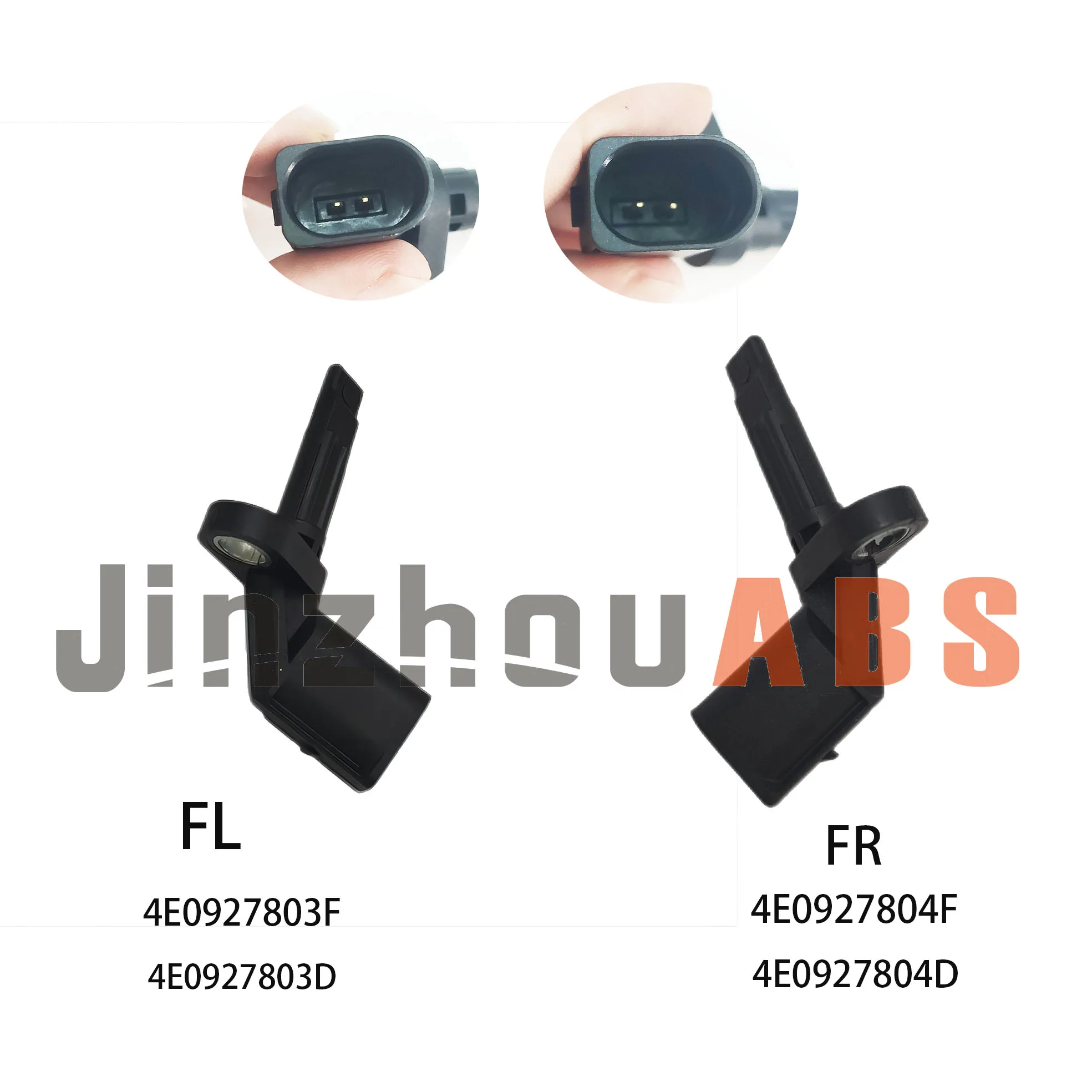 4E0927803-4E0927804-ABS-Wheel-Speed-Sensor-For-AUDI-A4-A5-A6-A7-A8-Q5 ...