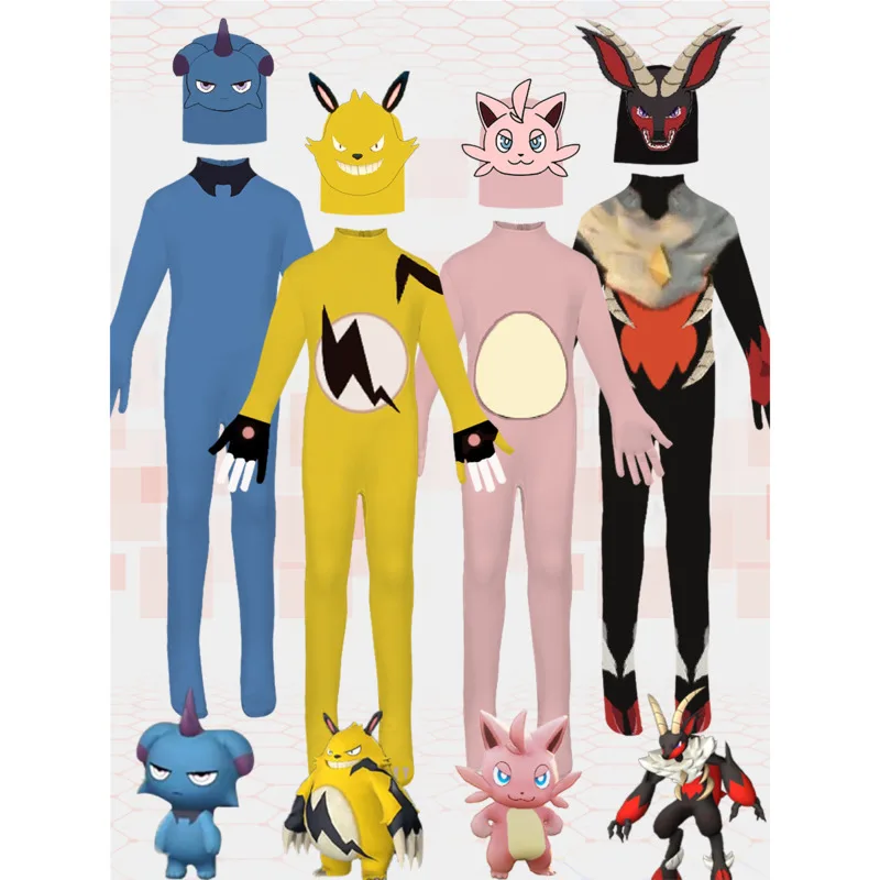 Palworld-Cosplay-Costume-Kawaii-Grizzbolt-Game-Anime-Figure-Bodysuit ...