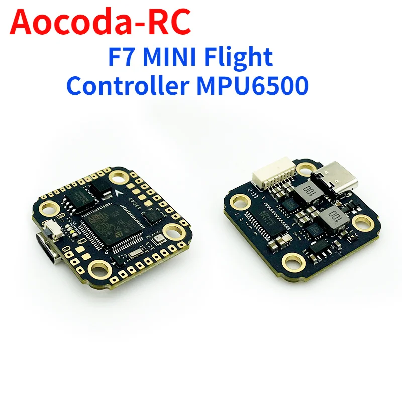 New Aocoda-RC F7 MINI Flight Controller MPU6500 16MB Black Box ...
