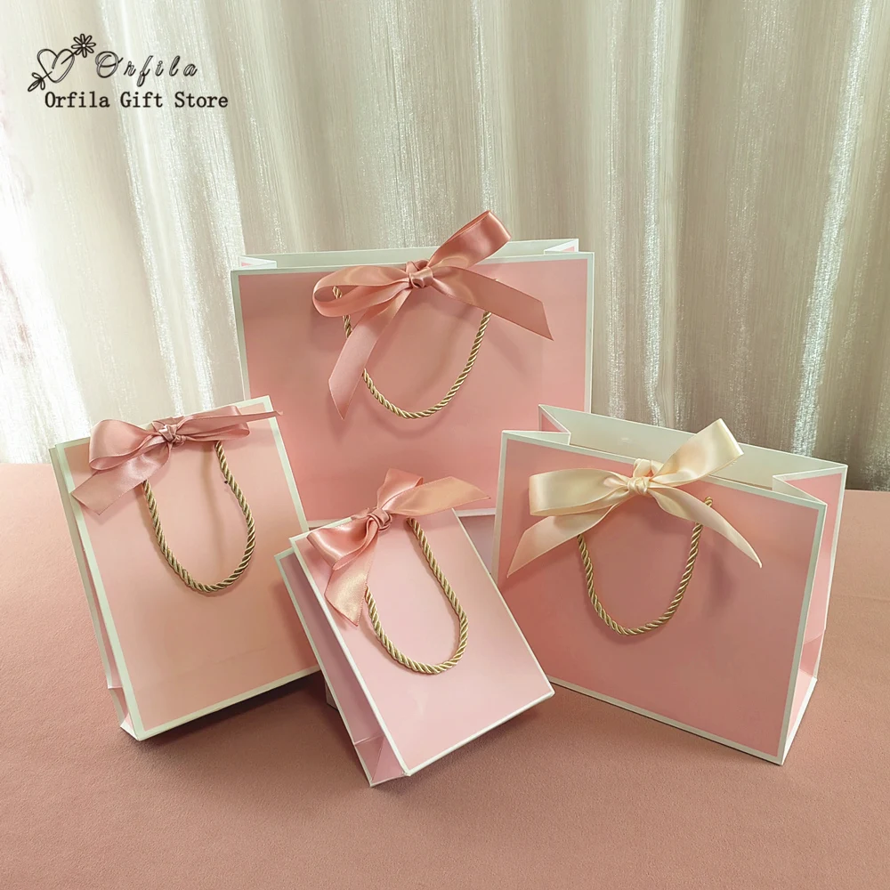 New-High-Quality-Pretty-Pink-Gift-Bag-Packaging-Box-Ornament-Pajama ...