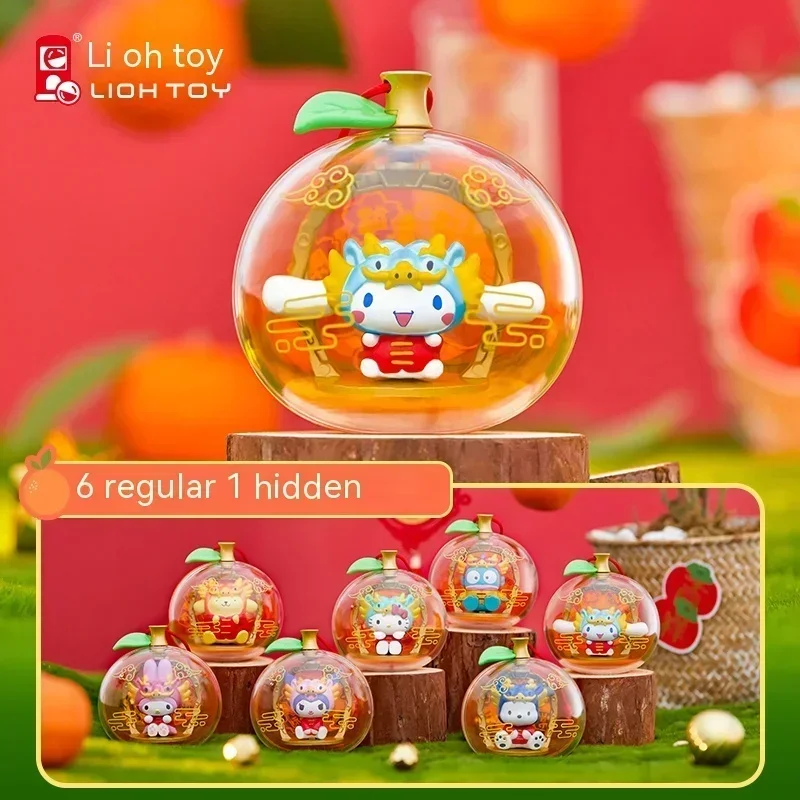 Sanrio-Hello-Kitty-Kuromi-Lucky-Orange-Amulet-Series-Blind-Box-Action ...