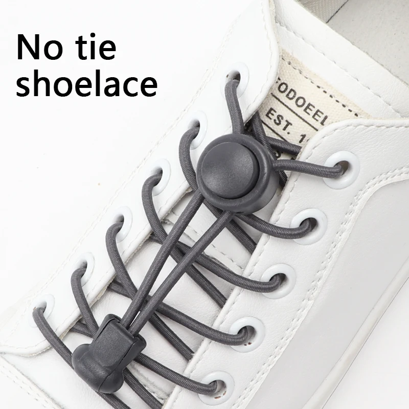 1-Pair-No-Tie-Shoelaces-for-Sneakers-Elastic-Shoe-Laces-Without-Tying ...