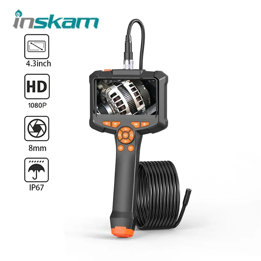 INSKAM-4-3-Inch-IPS-Screen-Industrial-Endoscope-Camera-HD1080P-Single ...