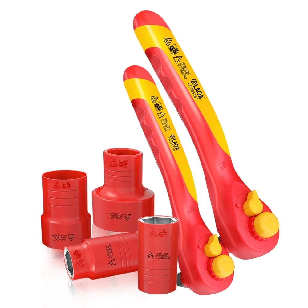 Insulated-Socket-Wrench-Car-Repair-Withstand-Voltage-1000V-Auto-Repair ...