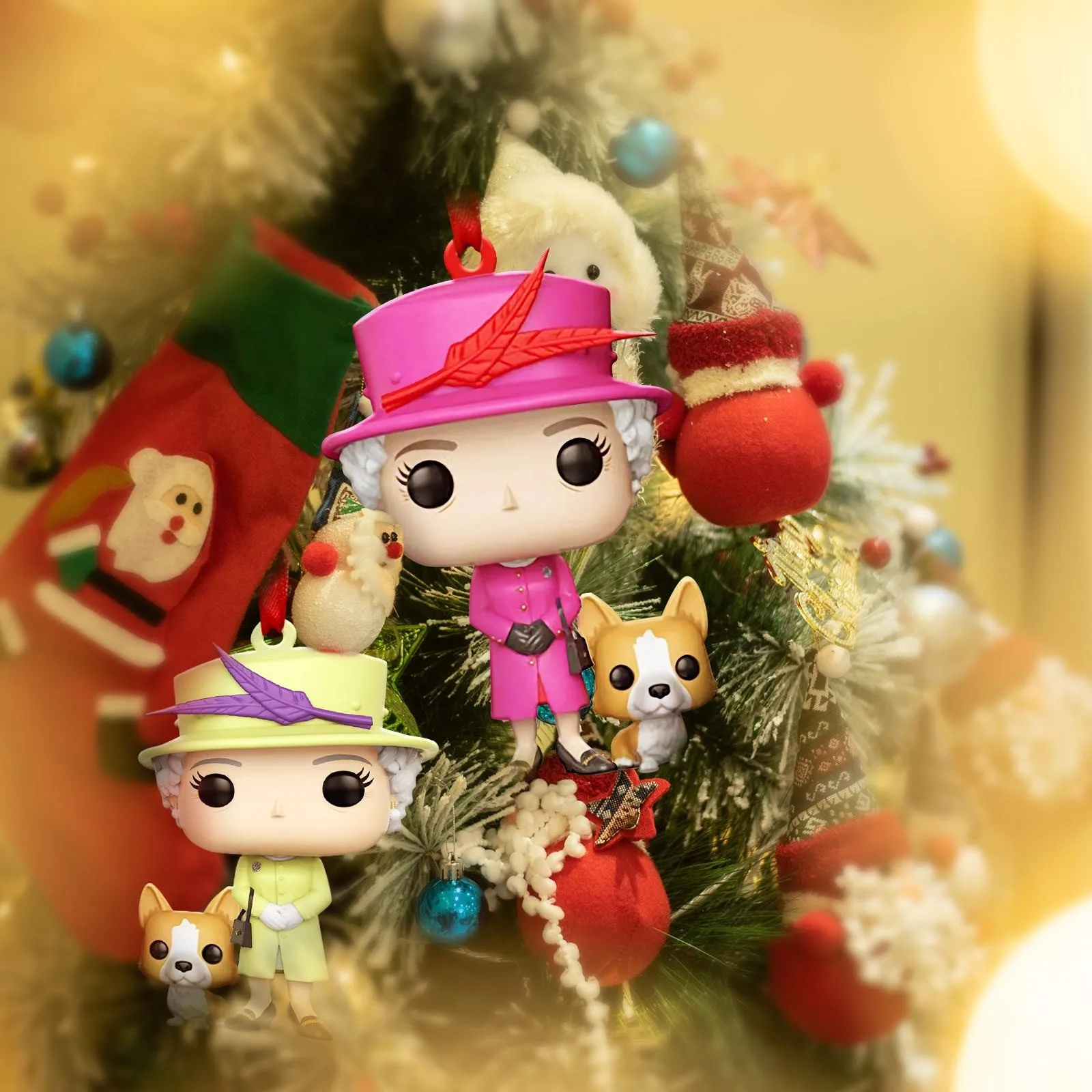 Cartoon Character Christmas Ornaments