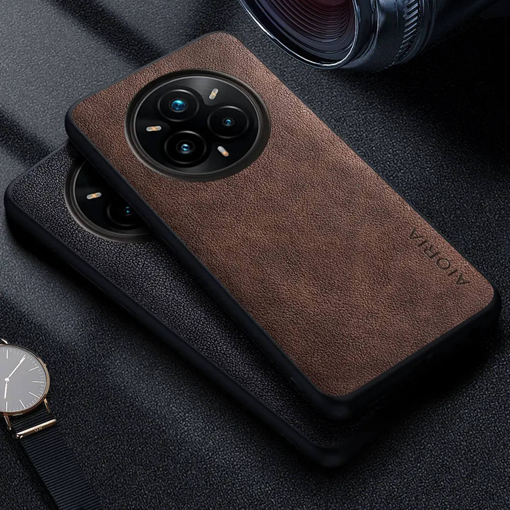 Case for Oppo Realme 14 13 Pro Plus 14X 5g 4g Premium Luxury leather ...
