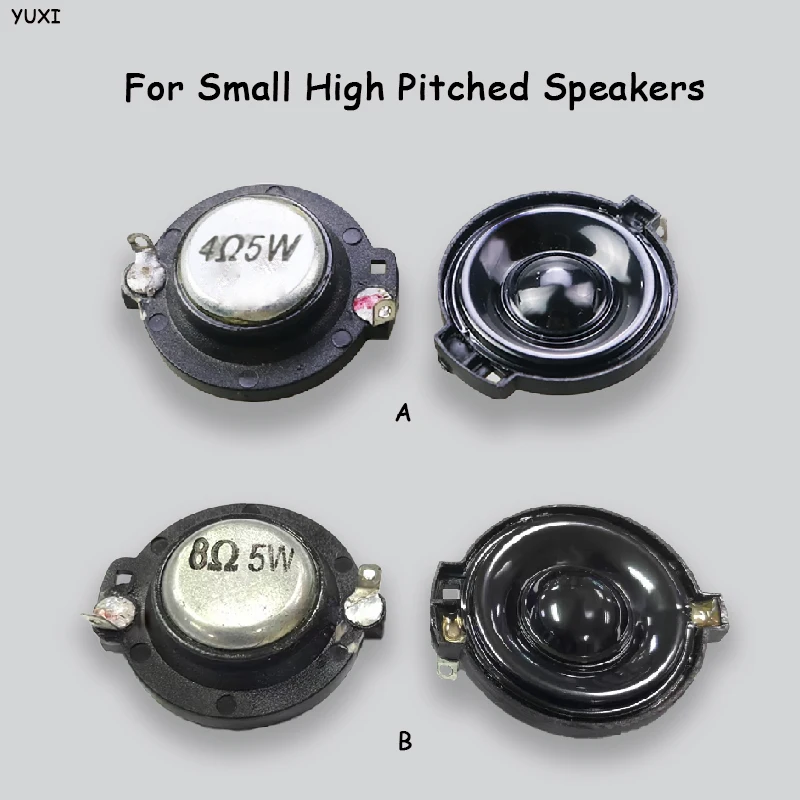 YUXI 2PCS Small High Pitched Speaker For 30mm 31mm 3cm 4 Euro 5W/8 Euro ...