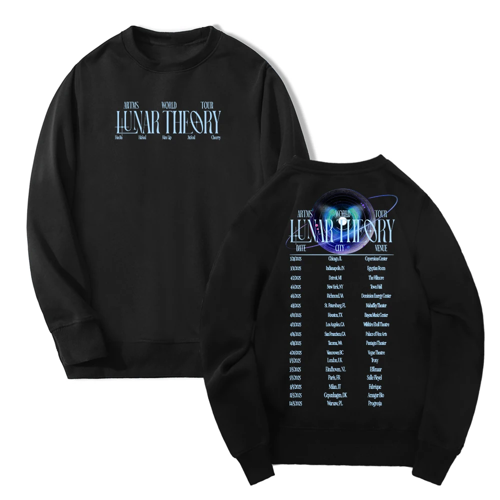 Kpop Artms Lunar Theory World Tour 2025 Merch Crewneck Long Sleeve ...