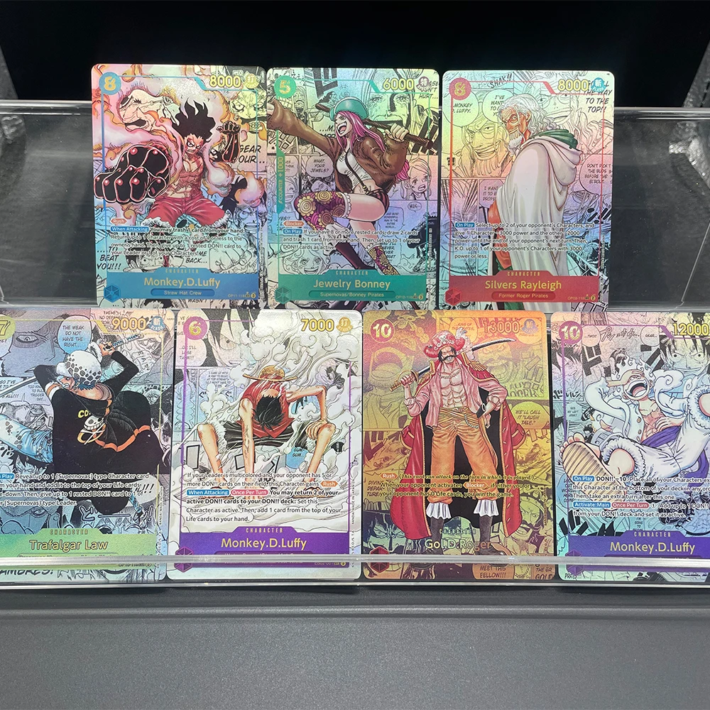 Anime Proxy OPCG Collection Card Monkey D. Luffy English Eb02-061 Manga ...