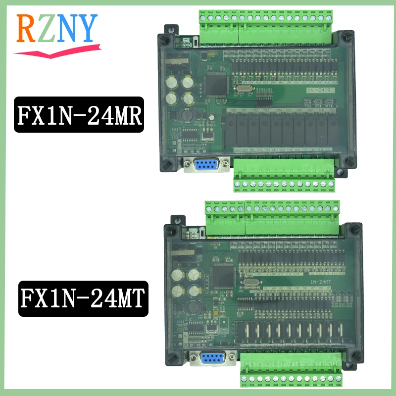 PLC-industrial-control-board-FX1N-24MR-programmable-controller-simple ...