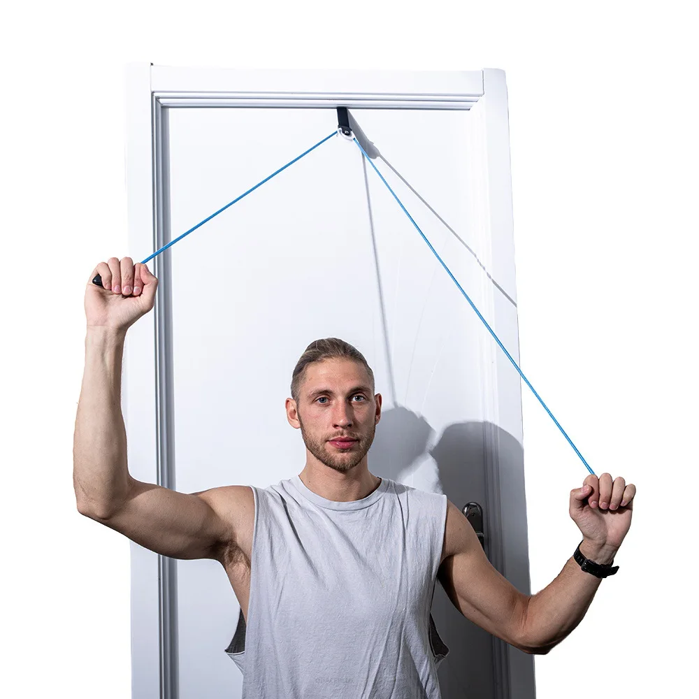 Shoulder-Pulley-Home-Door-Gym-Work-Out-Therapy-Cervical-Spine-Elastic ...