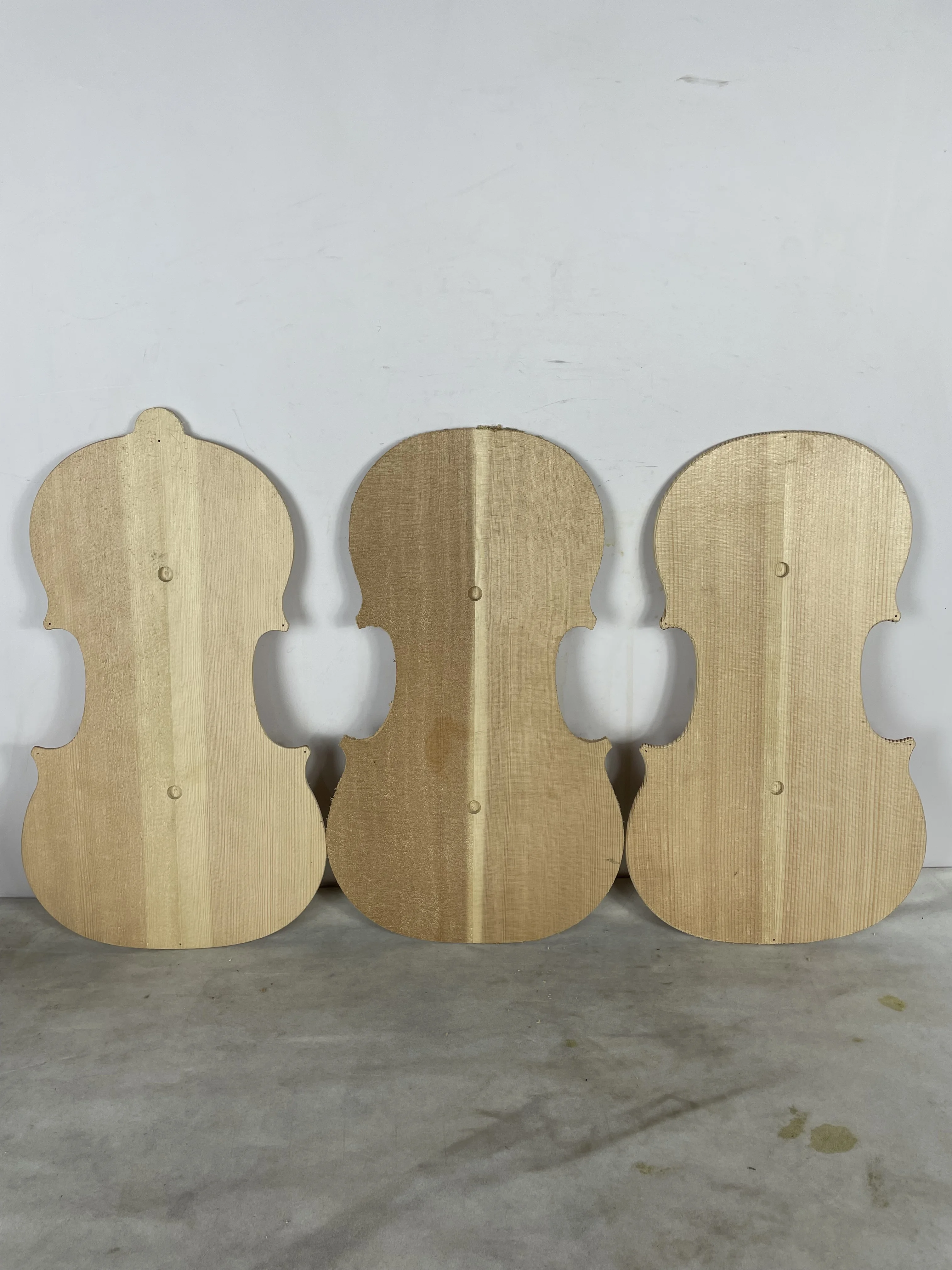1 Pcs Violin Panel Wood Carved Shape Violin Making Material Air Dry 8 ...