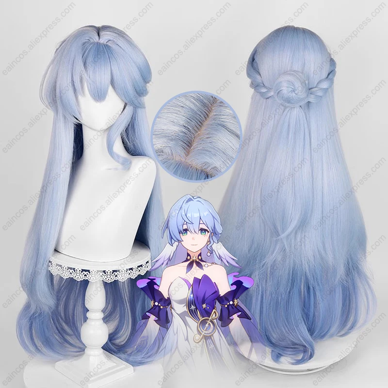 HSR-Robin-Cosplay-Wig-96cm-Long-Light-Blue-Mixed-Color-Gradient-Wigs ...